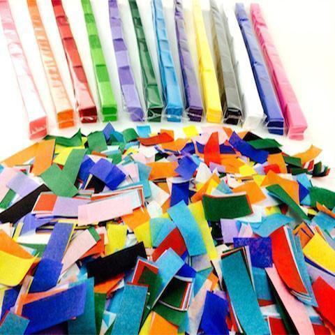 Confetti Artistry: Fluttering Shapes, Miniature Cuts, Custom Colors ...