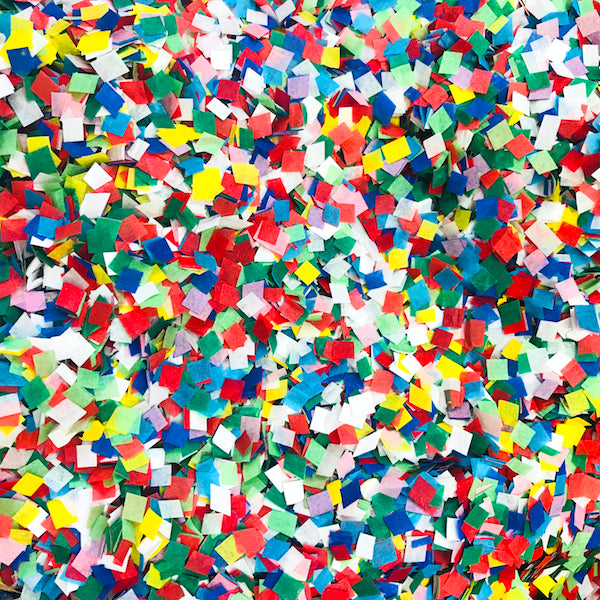 Miniature Confetti: 13 Bright, Biodegradable Colors. Bulk Prices. USA ...