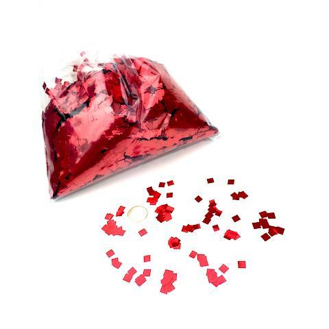 Metallic Miniature Confetti in Bulk - Shiny Red. USA Factory Price ...